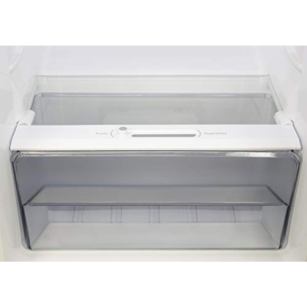 Danby DFF070B1BSLDB-6 7.0 Cu.Ft. Mid-Size Refrigerator, Frost-Free Apartment Fridge with Top Freezer, E-Star Rated, 7, Black Stainless Look