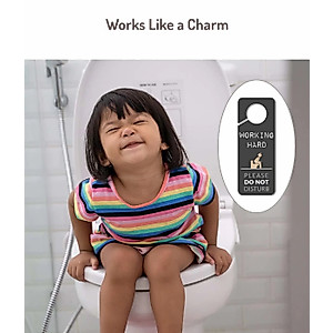 Pumping in Progress Door Sign,Do Not Disturb Door Wood Hanging Sign,Breastfeeding Sign Pumping Room Door Hanger Sign 3.7x9 inch