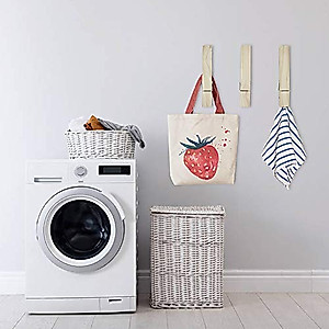 12 Inch, Giant Clothespins, Jumbo Wood Clips for DIY Craft, Bathroom or Laundry Room Decoration, 1 PCS