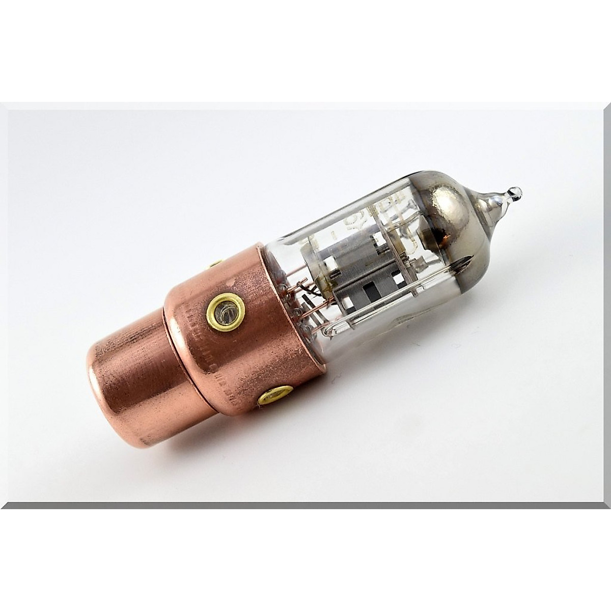 Handmade 64GB Green Porthole Pentode Electron Vacuum Tube USB Flash Drive. Steampunk/Industrial Style