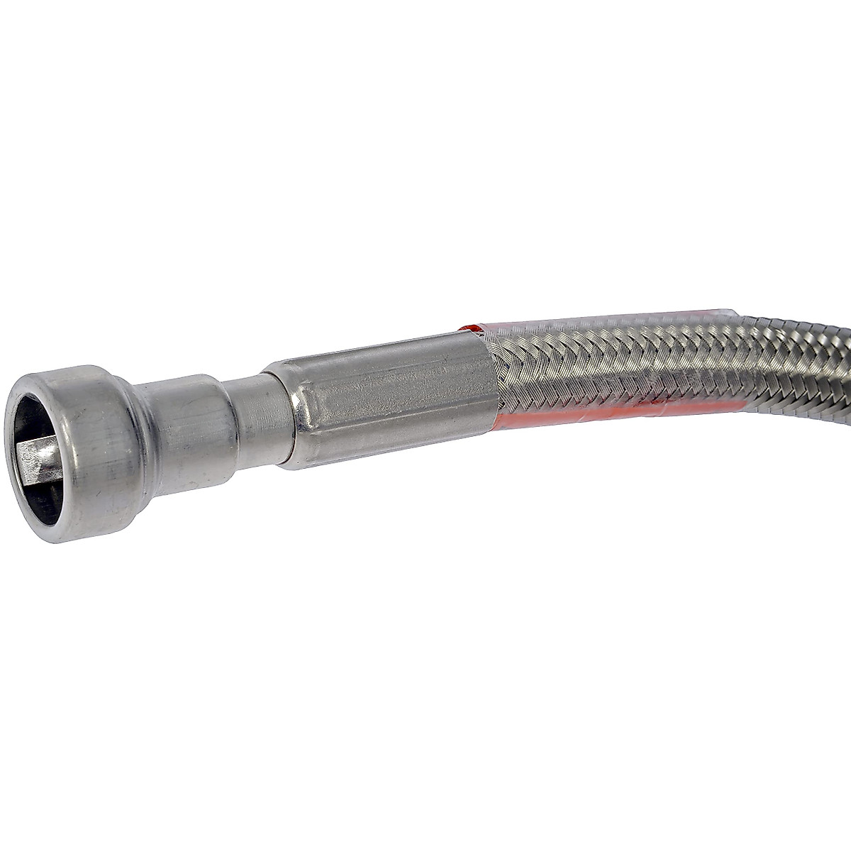 Dorman 819-821 Front Flexible Stainless Steel Braided Fuel Line Compatible with Select Cadillac/Chevrolet/GMC Models (OE FIX)