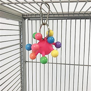 Jungle Canopy Toy Bundle - Colorful Interactive Climbing Forage Cage Accessory Toy Set - for Sugar Gliders, Rats, Ferrets, Hamsters, Squirrels, Parrots, Birds, Marmosets, Degus, Monkeys & Small Pets