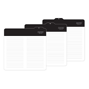 Vaultz Vinyl Record Storage Dividers A-Z - 26 Record Holder Organizer Guides - Alphabetical Vinyl LP Dividers for Album Crate, Collection Library Bin, Black