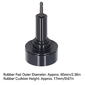 Electric Capping Machine Bit Extended Version Capping Head for Fastening Bottle 30-40mm Rubber Gasket Design