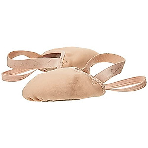 Capezio Women's Canvas Pirouette ii Dance Shoe, Nude, Medium
