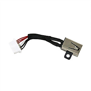 Zahara DC Power Jack Harness Cable for Dell Inspiron 13 7000 7347 7348 7352 7353 7359 7368 7378/15 7558 7568 7569 7579 PF8JG 0PF8JG 0JDX1R 0248FC P57G 450.07R03.000 450.07R03.0021 450.0EZ05.0011