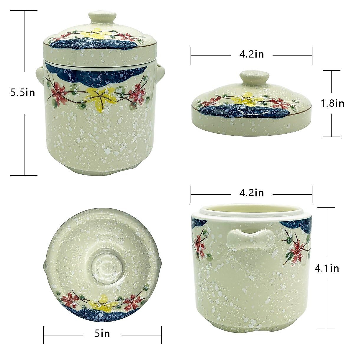 Witcreate Outdoor Indoor Large Citronella Candle, 20OZ, Coarse Pottery Container, Patio, Camping