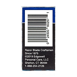 Personna DE Double Edge Razor Blades, 100 Count