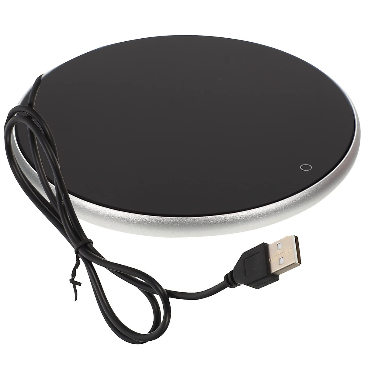 Luxshiny to Electric Tea Warm Beverage Reusable for Pad Mug Keep USB Metal Milk Home Warmer Water Chocolate Coffee Desktop Heater Mat Wax Candle Cups Coaster Plate Heating Machine Hot