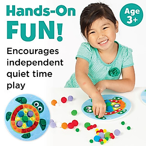 Creativity for Kids Pom Pom Pictures: Animals - Preschool Learning Activities, Sensory Toys for Toddlers, Toddler Arts and Crafts for Ages 3-5+