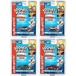 Auto World Thunderjet R33 Looney Tunes Speedy Gonzales - 1971 Chevy Corvette HO Scale Slot Car