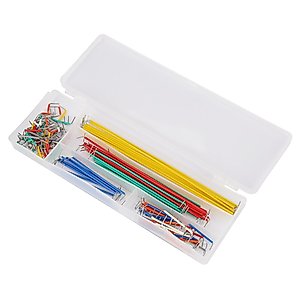 140pcs U Shape Solderless Breadboard Jumper Cable Wire Kit Box for DIY Shield Arduino and Raspberry Pi