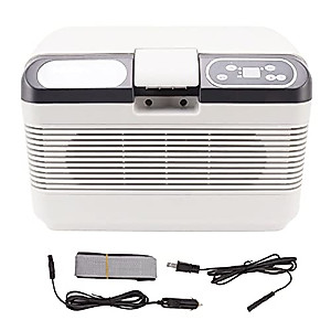 Biitfuu Car Refrigerator Overweight Oversize Large Fridge Truck Abs Freezer Cooler Aluminum Abs Outdoor Refrigerators (US Plug 110V)