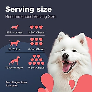 CHEWIA Flea & Tick Prevention Chews for Dogs - 180 Soft Duck Flavor Chews - Natural Dog Flea and Tick Supplement - Flea and Tick Prevention Pet Supplies for Dogs of All Breeds, Ages & Sizes