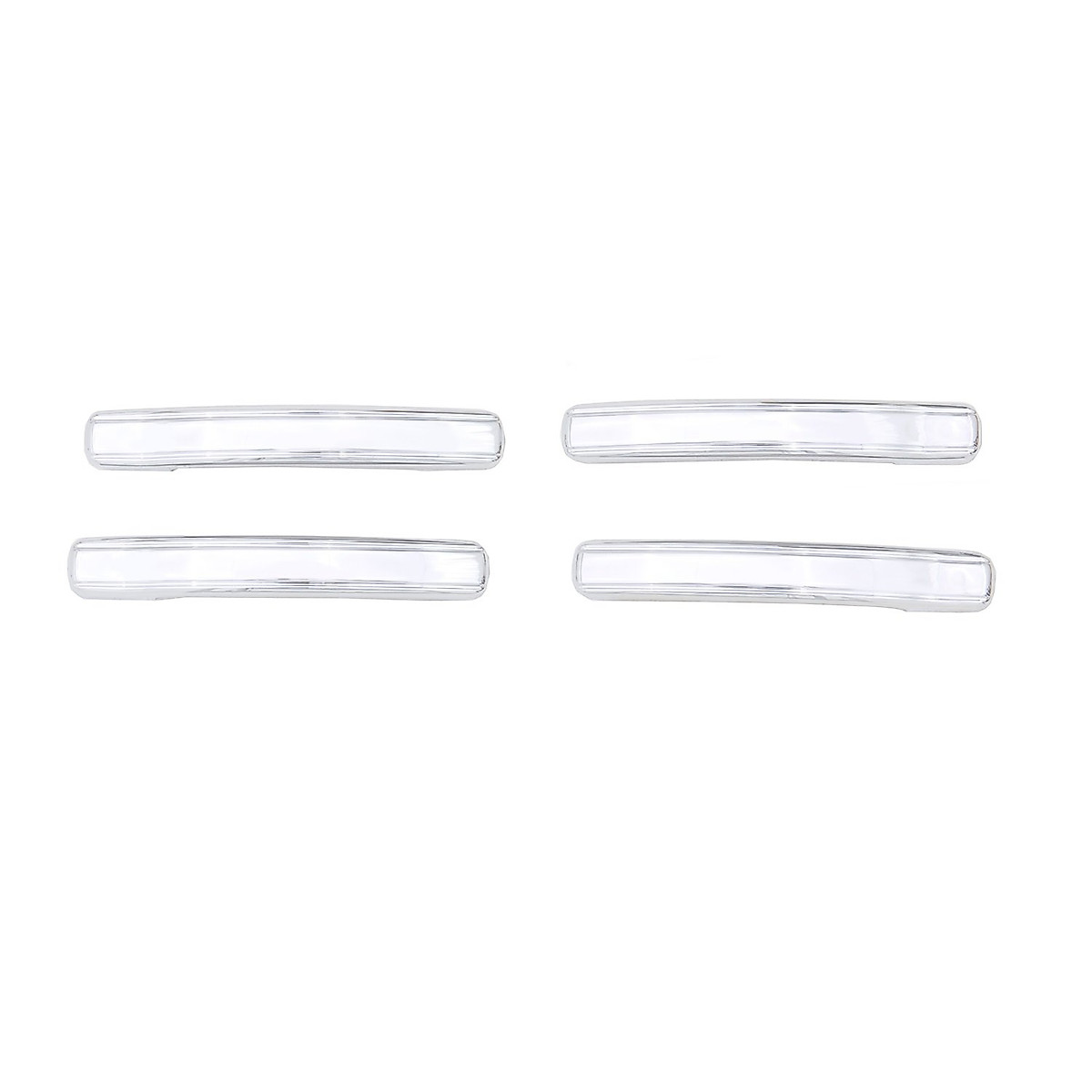 Auto Ventshade 685406 Chrome Door Lever Covers (Handle Only), 4-Door Set for 1999-2006 Silverado & Sierra 1500, Suburban, Tahoe, Yukon | 1999-2004 Silverado & Sierra 2500 | 2001-2006 Silverado & Sierra 2500HD, 3500 | 2002-2006 Avalanche 2500 & 2006 Avalan
