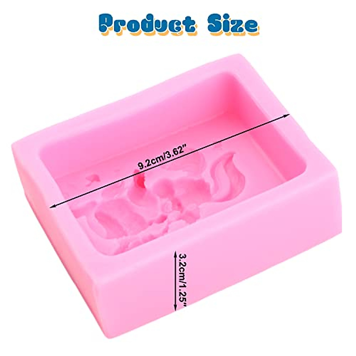 Mujiang 3D Easter Bunny Chocolate Silicone Mold Rabbit Flower Basket Fondant Mold For Cake Decorating Candy Gum Paste Polymer Clay Soap Set Of 1