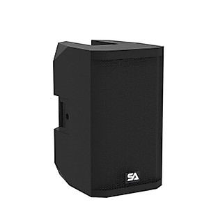 Seismic Audio Speakers Riot-15, Pair of Powered 1000 Watt PA/DJ Speaker with Bluetooth, 15 Inch Speaker, DSP, Built in Mixer & Class D Amplifier