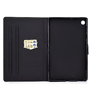 Compatible with/Replacement for Tablet PC Samsung Galaxy Tab A8 10.5 inch 2021 SM-X200/X205/X207 PU Leather Flip Cover Stand Wallet Case XXDY3(4)