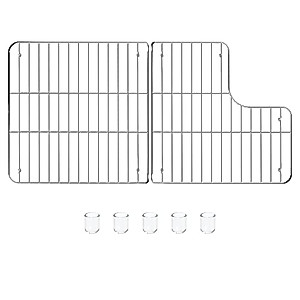 6639-ST Kitchen Bottom Basin Sink Rack for Kohler Whitehaven K-6488 and K-6489 304 Stainless Steel Sink