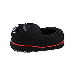 Josmo Kids Star Wars Darth Vader Toddler Boy's Plush A-Line Slippers with 3D Head (11-12 M US Little Kid, Black)