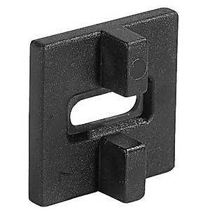 DeckWise (Black) Ipe Clip Extreme S Hidden Deck Fasteners, 5/32" Gap, Stainless Steel Black #8x2" Trim-Head Screws for 300 Sq.Ft. of AD and KD Hardwood, Thermal or Composite Decks (525 Bucket)