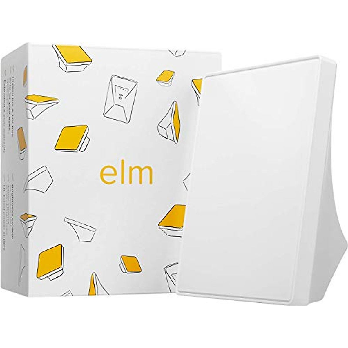 elm Light: Light Therapy Lamp - 10,000 Lux LED, UV-Free - Adjustable Brightness, Custom Angle & Auto Countdown Timer - USB Port for Phone Charging - Replicate Natural Sunlight for Seasonal Blues