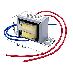 weideer Input 110V 50/60HZ Output 24V 10VA Power Transformer AC/AC Single Phase Transformer for Lighting Power Supplies, Audio Equipment etc. Various Small Power Supplies K-030