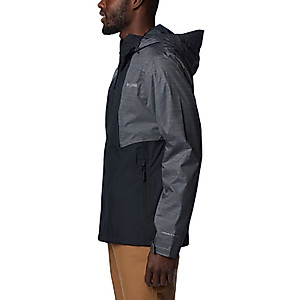 Columbia Men's Inner Limits II Jacket, Black/Graphite Heather, Large