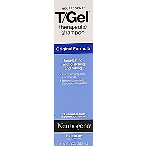 Neutrogena T/Gel therapeutic Shampoo, Original Formula, 8.5 Fluid Ounce (Pack of 6)