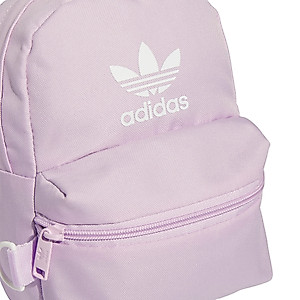 adidas Originals Trefoil 2.0 Mini Backpack Small Travel Bag, Orchid Fusion Purple, One Size