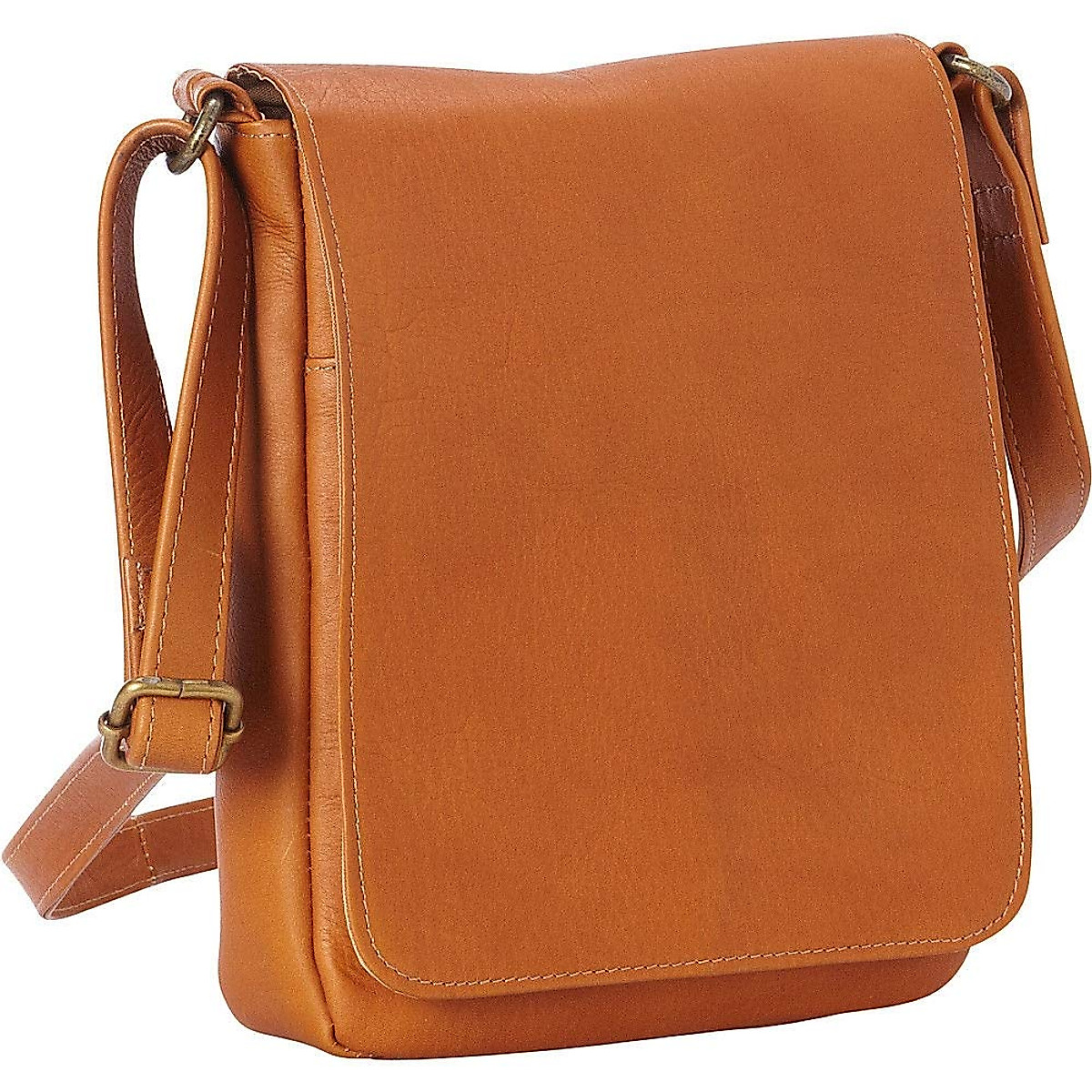 Le Donne Leather Capella Flapover (Tan)