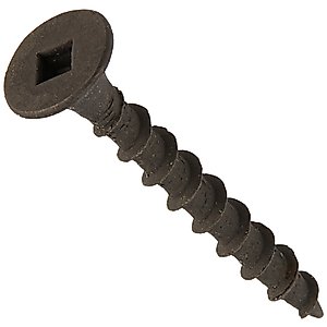 The Hillman Group 47770 6-Inch x 1-1/4-Inch Coarse Thread Drywall Screw with Square Drive, 1-Pound