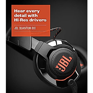 JBL Quantum 810 - Wireless Over-Ear Performance Gaming Headset with Noise Cancelling