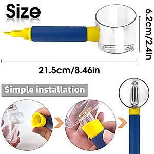 SKRYUIE Veggie Storage Peeler With Container, Stainless Steel Multifunctional Peeler, Peelers for Kitchen, Perfect Home Peeler for Veggie, Fruit, Potato, Carrot, Apple