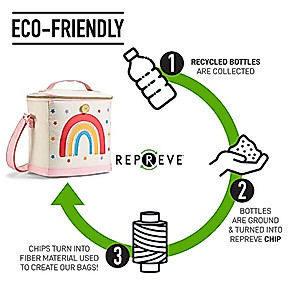 Fit+Fresh Eco-Friendly Insulated Lunch Box - Lunch Bag, Lunch Box for Girls, Lunch Box for Boys, Lunchboxes