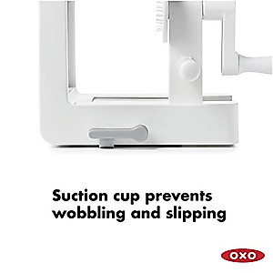 OXO Good Grips 3-Blade Tabletop Spiralizer with StrongHold Suction, White