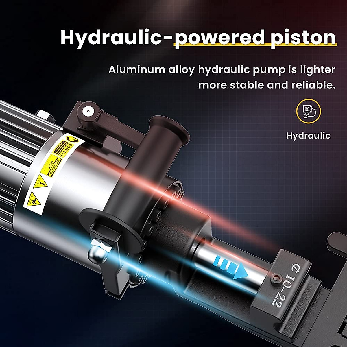 Anbull 1200W Electric Rebar Bender,Hydraulic Rebar Bending Machine Bending up to 7/8 Inch #7 22mm Rebar, Rebar Bending Angle 90 Degrees or Greater