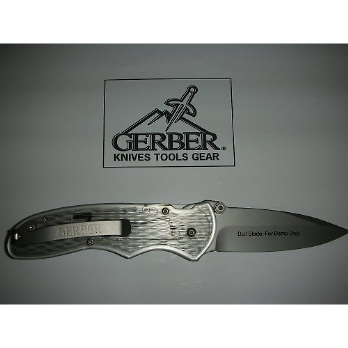 Gerber Mini-Fast Draw Knife, Assisted Opening, Fine Edge [22-41526], Black / Stainless