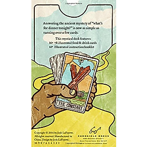 Food Fortunes Card Deck (Gifts for Foodies, Food Lover Gifts, Funny Tarot Cards, Funny Deck of Cards)