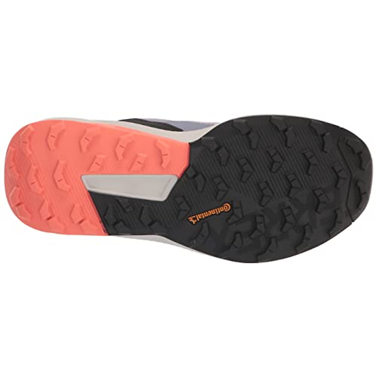 adidas Women's Terrex Trailrider GTX Trail Running Shoe, Silver Violet/Blue Dawn/Coral Fusion, 8