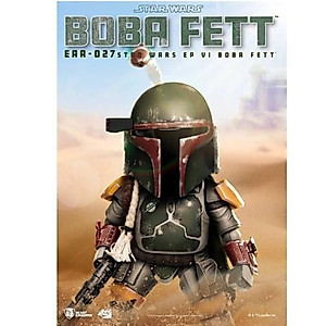 Beast Kingdom Star Wars: Return of The Jedi: Boba Fett EAA-027 Egg Attack Action Figure, Multicolor