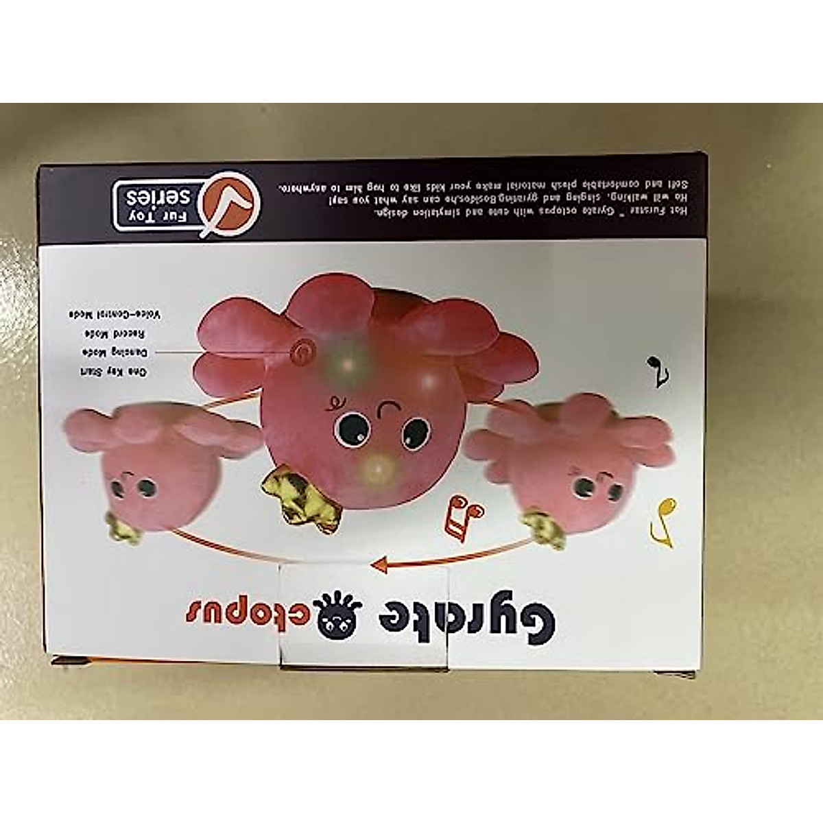 Baby Infant Crawling Walking Toys,MOJINO Tummy Time Plush Octopus Toy Gifts 3 4 5 6 7 8 11 12 Babies Walker Boy Girl 3-6 6-12 Learning 9-12 12-18 Toddler 36 Months Old Music Development Birthday Gift