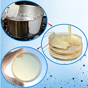 Tryptic Soy Agar Powder 100 Grams - Evviva Sciences - Make 100 to 125 Agar Petri Dishes - Excellent for Microbiology - Great for Science Projects