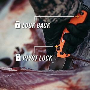 Gerber Gear Randy Newberg DTS - Hunting Knife with Sheath for Camping & Hunting Gear