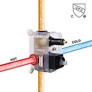 SR SUN RISE 12 Inch Slide Bar Shower Faucet Luxury High Pressure Shower Heads and Handheld Spray Combo Set Wall Mounted Shower System Included Valve and Trim Kit, Matte Black