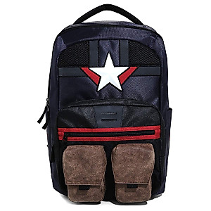 Marvel Captain America Built-Up Backpack