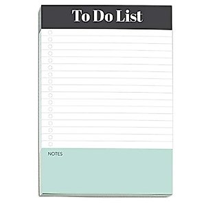 To Do List Notepad by Sweetzer & Orange - Magnetic Notepad Planners - Easy to Read Daily Todo Check Lists, Grocery Checklist, Daily Schedule Note Pad and More! Daily Task Planning Pad and List Maker