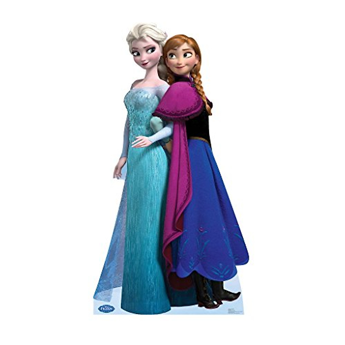 Advanced Graphics Elsa & Anna Life Size Cardboard Cutout Standup - Disney's Frozen (2013 Film)