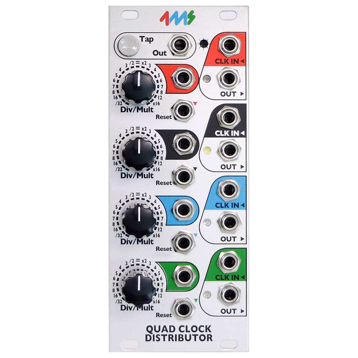 4MS QCD Quad Clock Distributor V2 Eurorack Synth Module