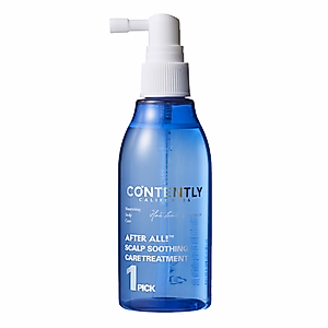 CONTENTLY AFTER ALL! Scalp Soothing Care Treatment | Daily Scalp Cooling Tonic with Probiotics & Ginger Extract For Itchy & Flaky Scalps | 4.06 fl.oz.